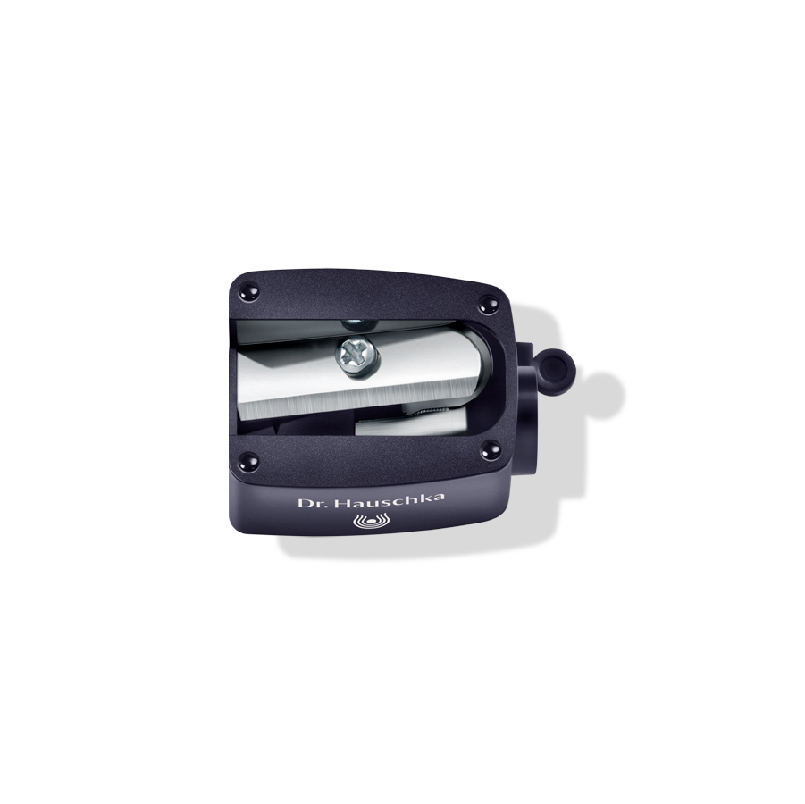 Cosmetic pencil sharpener for precise lines | Dr. Hauschka